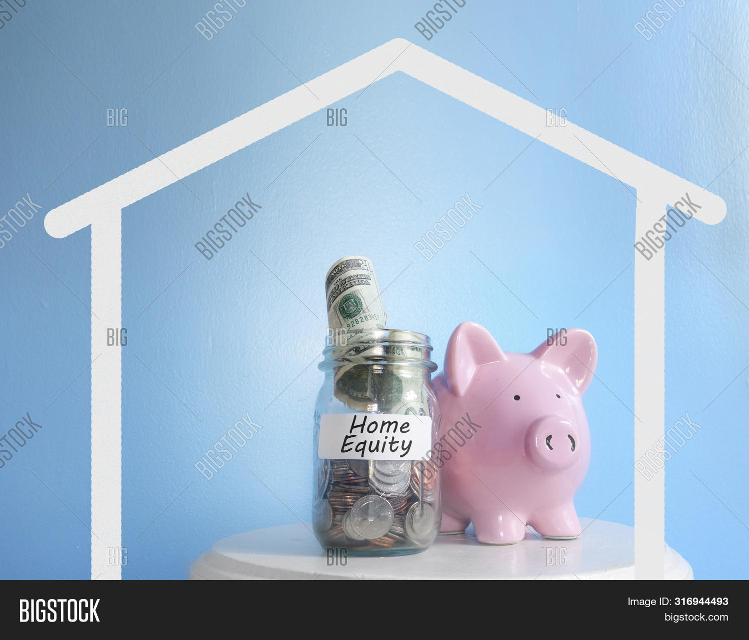 Piggy Bank Coin Jar Image & Photo (Free Trial) | Bigstock