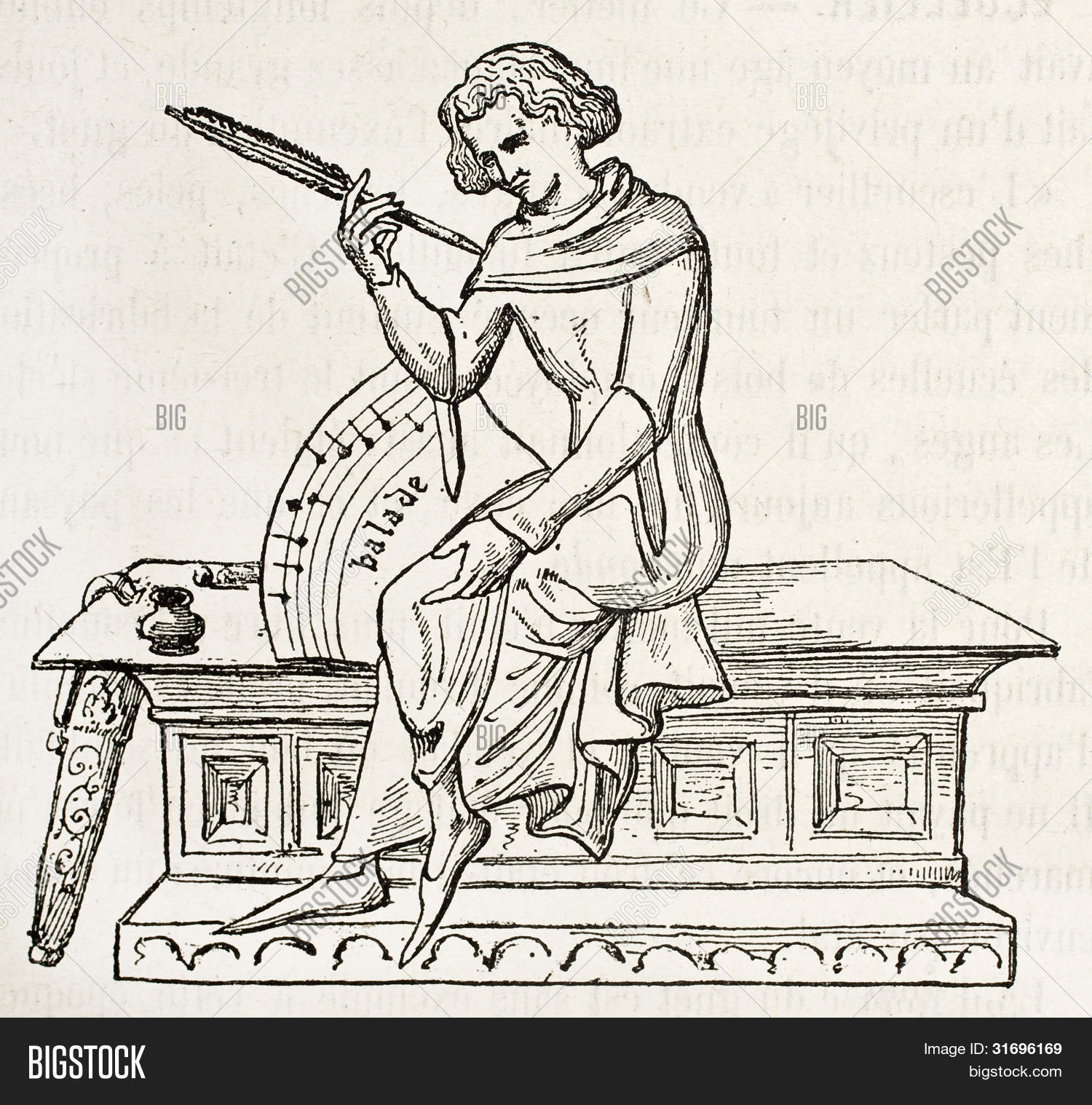 15th Century Scribe Image & Photo (Free Trial) | Bigstock