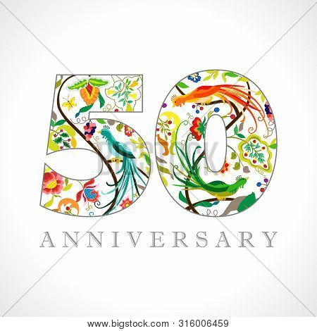 50 Years Old Logotype Vector & Photo (Free Trial) | Bigstock