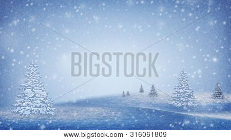 Winter Landscape. Snow Image & Photo (Free Trial) | Bigstock