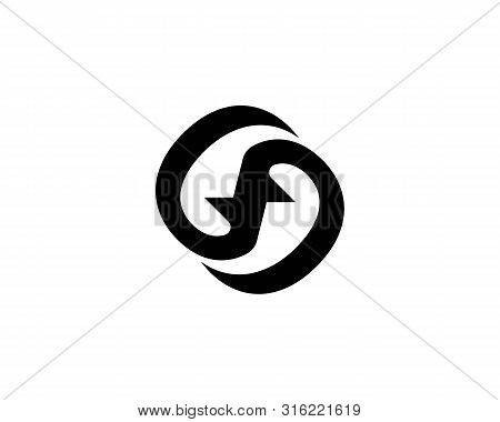 S Letter Infinity Vector & Photo (Free Trial) | Bigstock