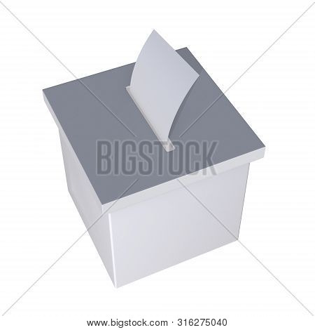 Blank Election Box Image & Photo (Free Trial) | Bigstock