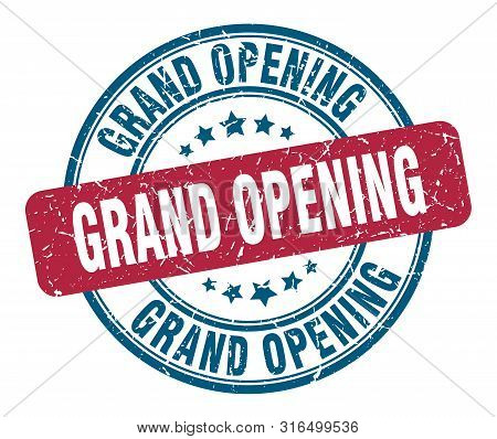 Grand Opening Stamp. Vector & Photo (Free Trial) | Bigstock