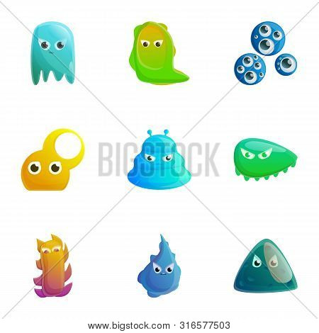 Mystery Monster Icon Vector & Photo (Free Trial) | Bigstock
