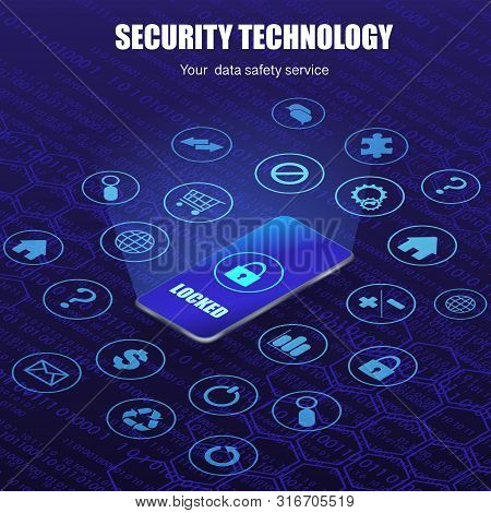 Dark Blue Digital Vector & Photo (Free Trial) | Bigstock