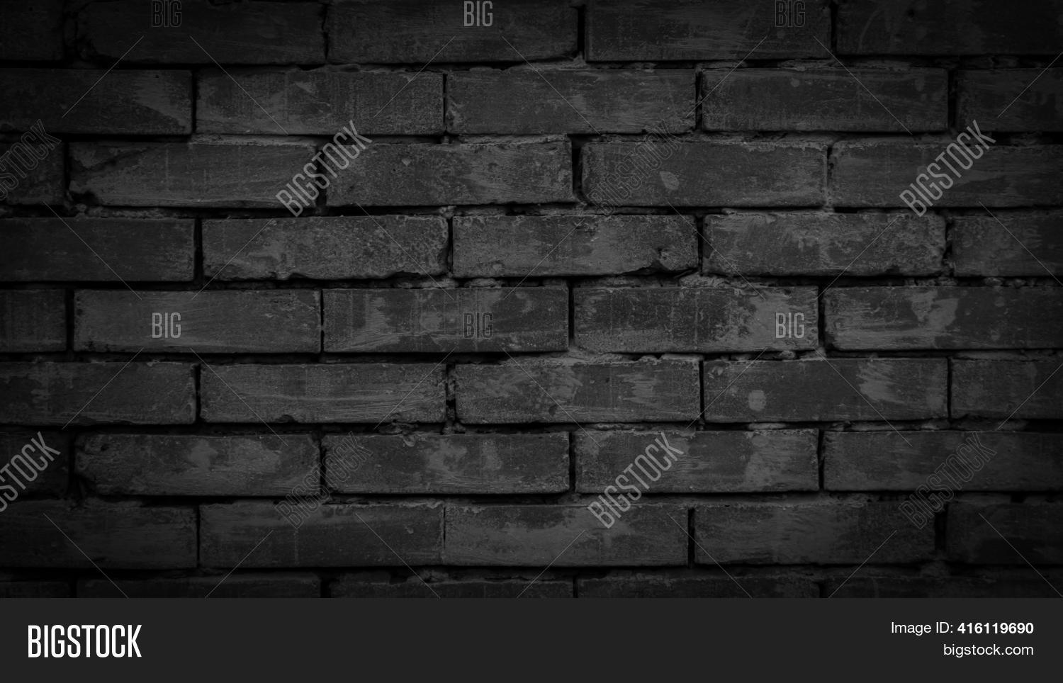 Black Brick Wall Image & Photo (Free Trial) | Bigstock