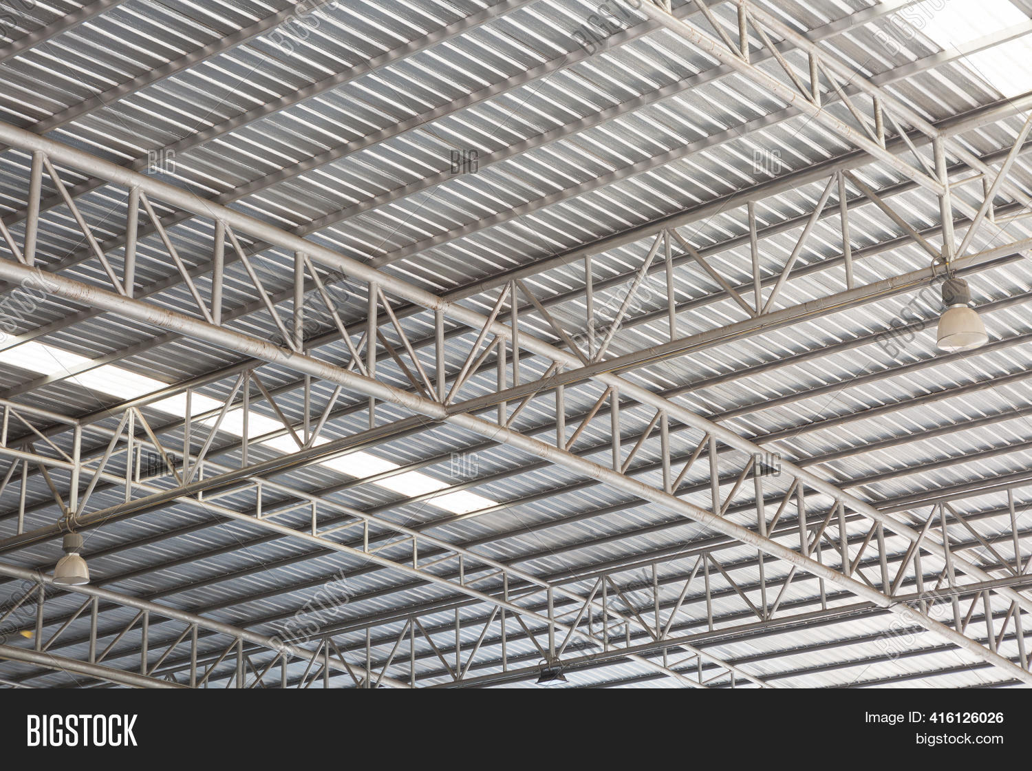 Roof Truss Structure Image & Photo (Free Trial) | Bigstock