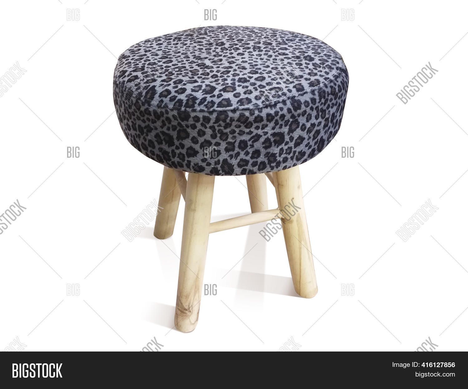Round Stool Wooden Image & Photo (Free Trial) | Bigstock