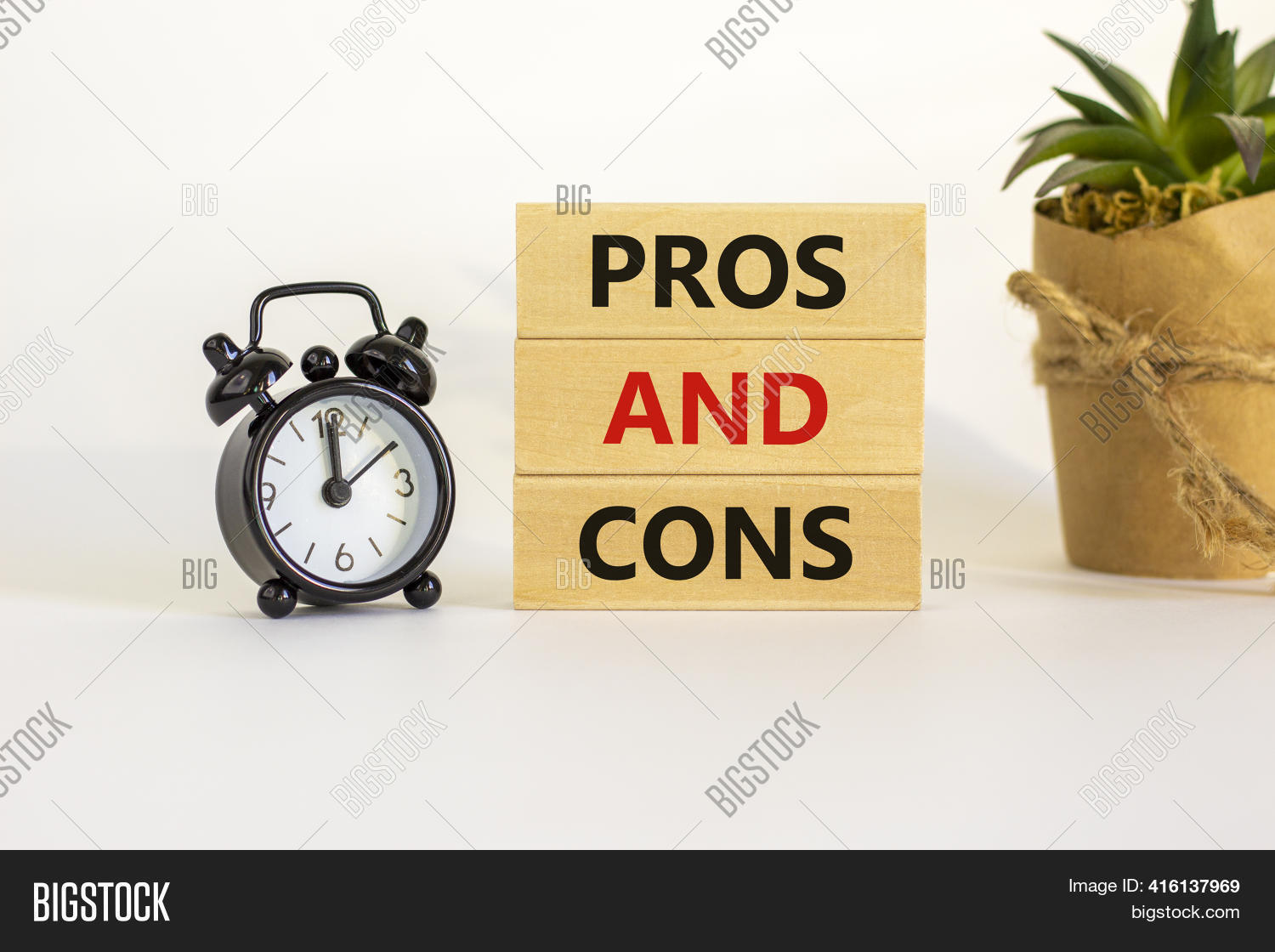 Pros Cons Symbol. Image & Photo (Free Trial) | Bigstock