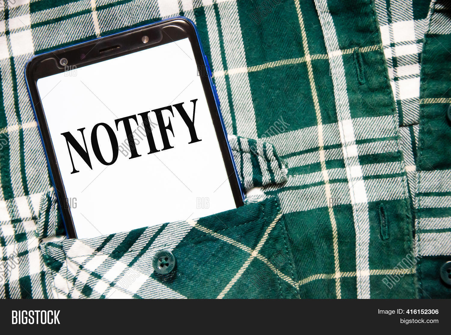 Notify Word Written On Image & Photo (Free Trial) | Bigstock