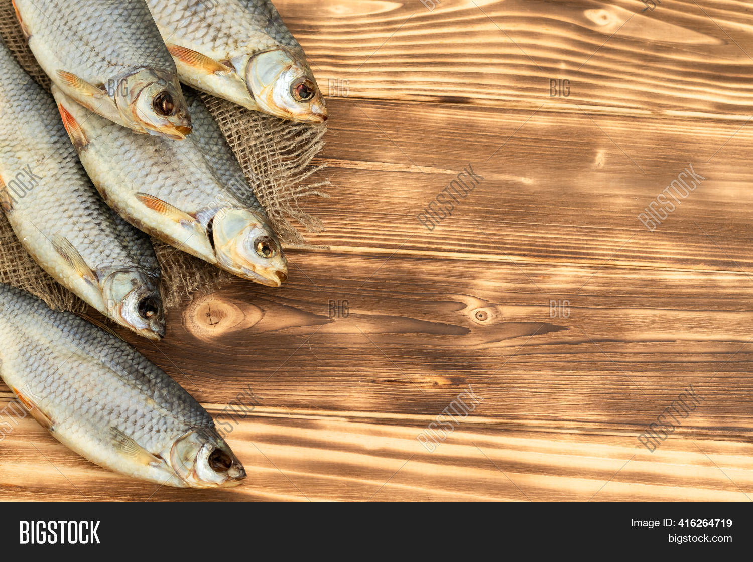 Dry Fish On Wooden Image & Photo (Free Trial) | Bigstock