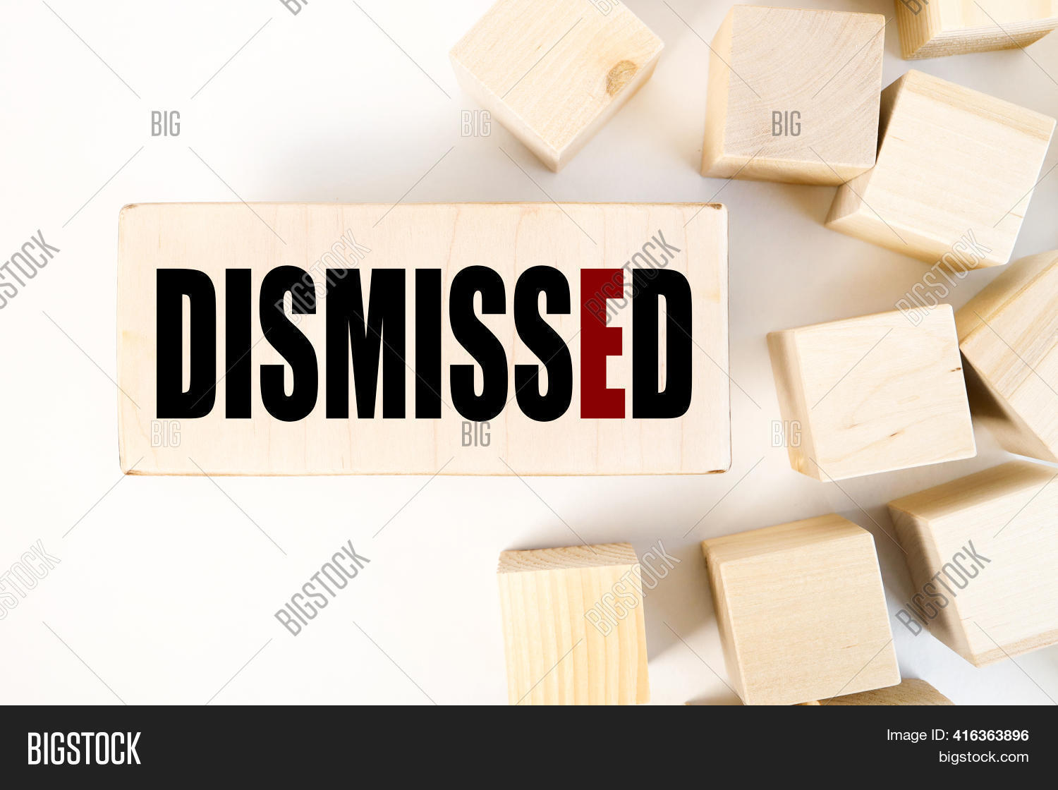 Dismissed. Text On Image & Photo (Free Trial) | Bigstock