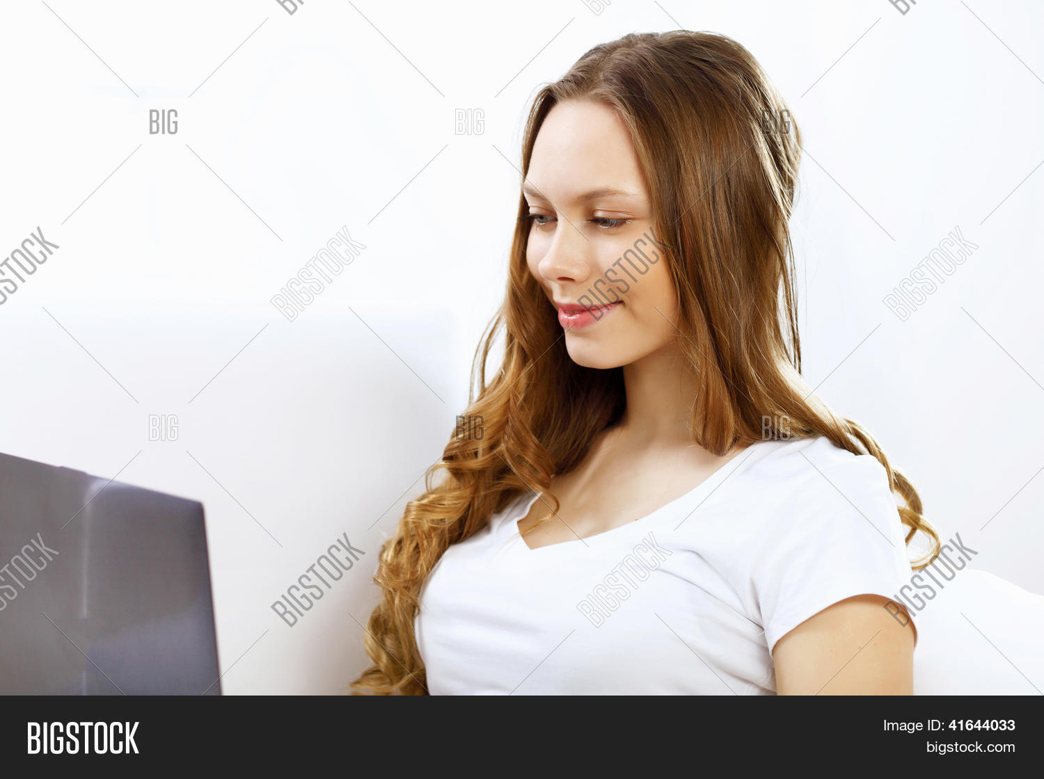 Young Woman Notebook Image & Photo (Free Trial) | Bigstock