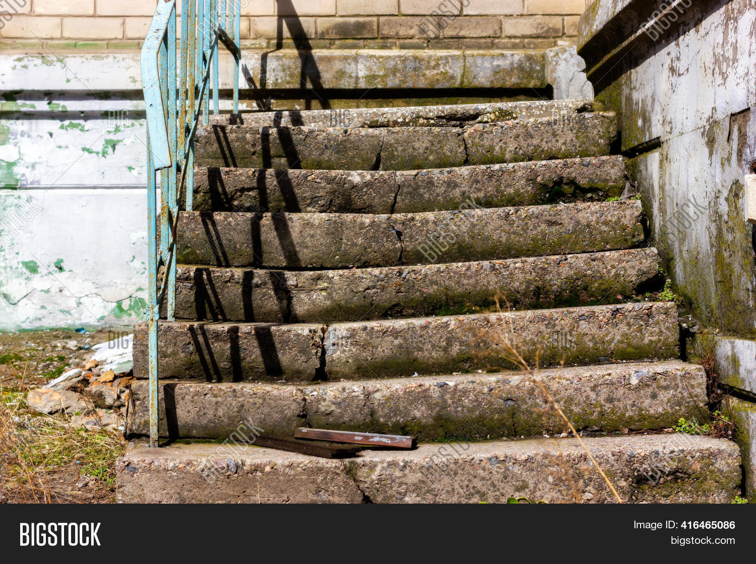 Old Broken Staircase. Image & Photo (Free Trial) | Bigstock