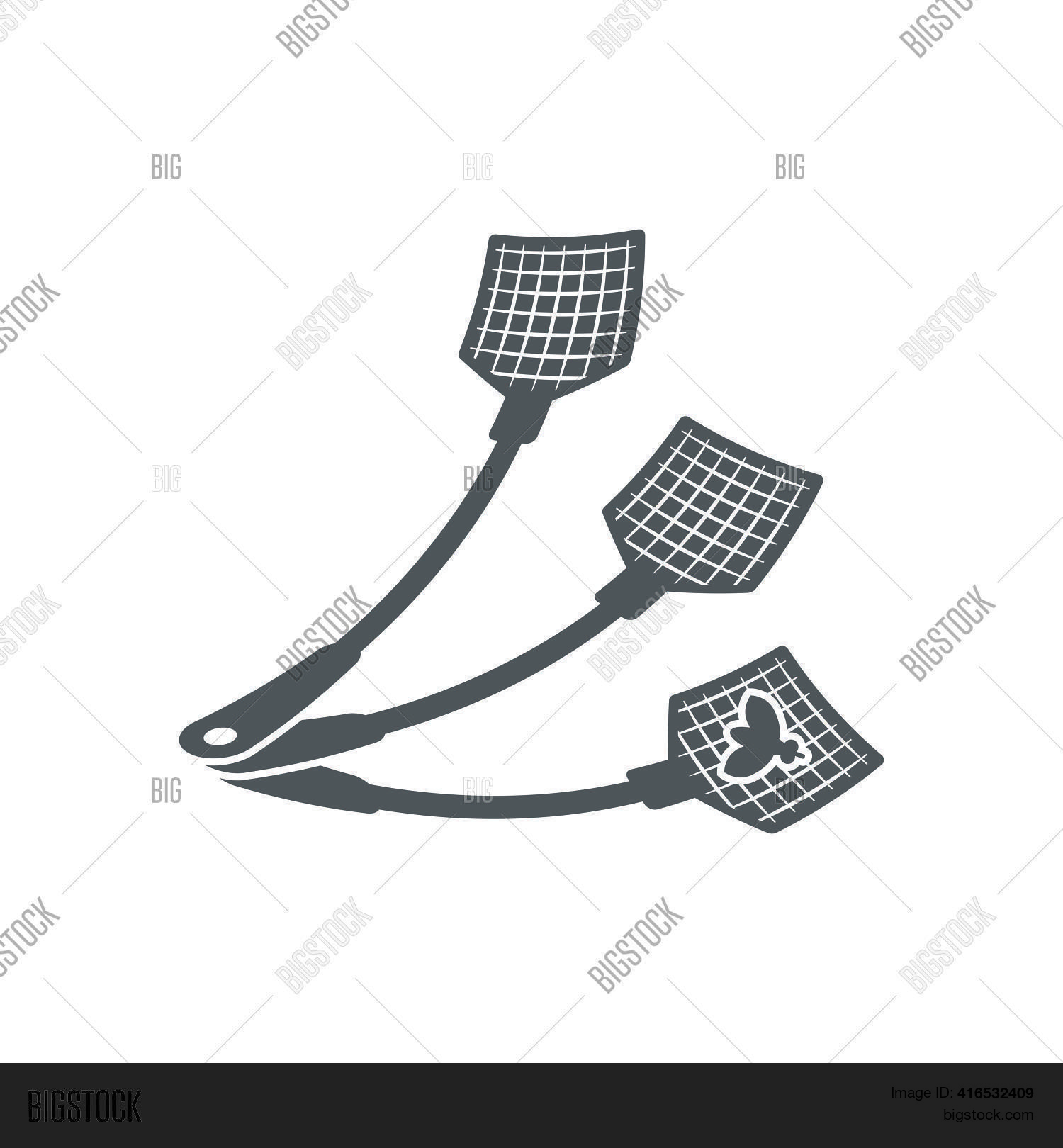 Fly Swatter Kill Vector & Photo (Free Trial) | Bigstock