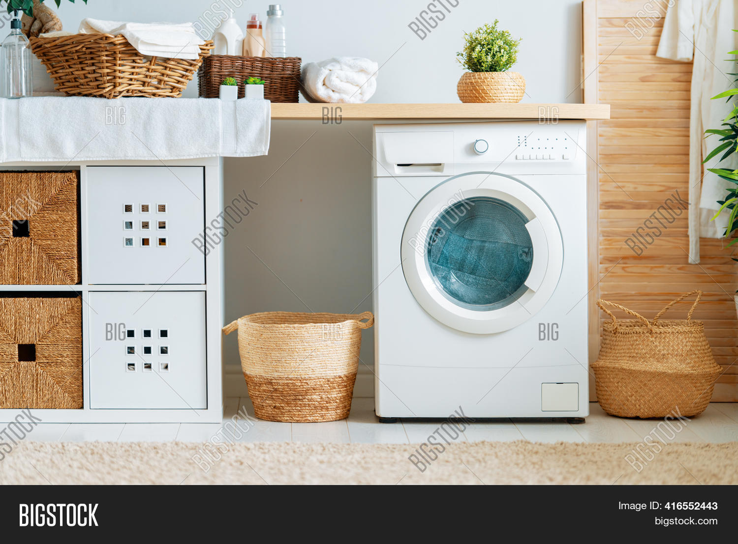 Interior Real Laundry Image & Photo (Free Trial) | Bigstock