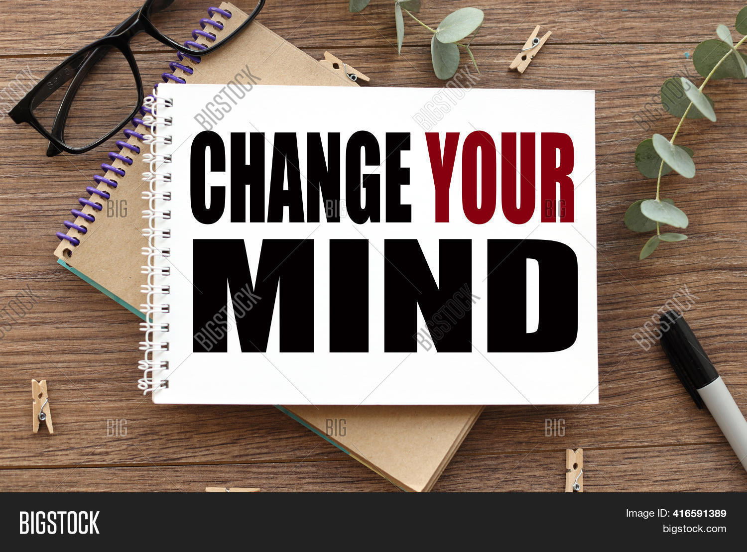 Change Your Mind. Text Image & Photo (Free Trial) | Bigstock