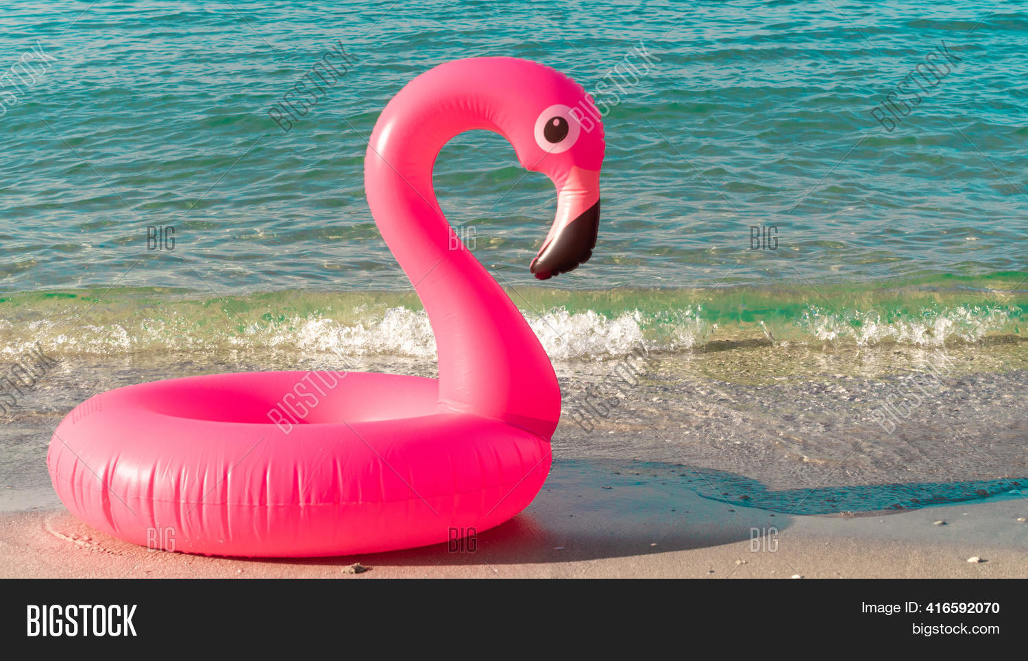 Summer Fun Beach. Pink Image & Photo (Free Trial) | Bigstock