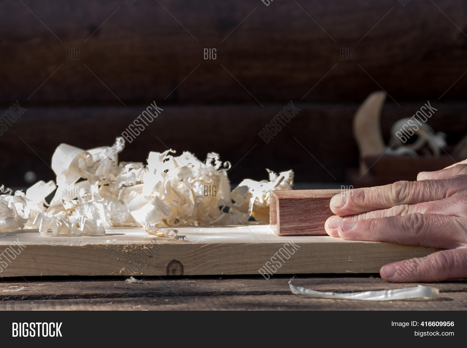 Men's Hands Planing Image & Photo (Free Trial) | Bigstock