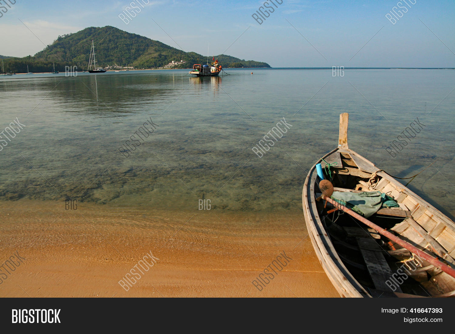Local Fishing Boat On Image & Photo (Free Trial) | Bigstock