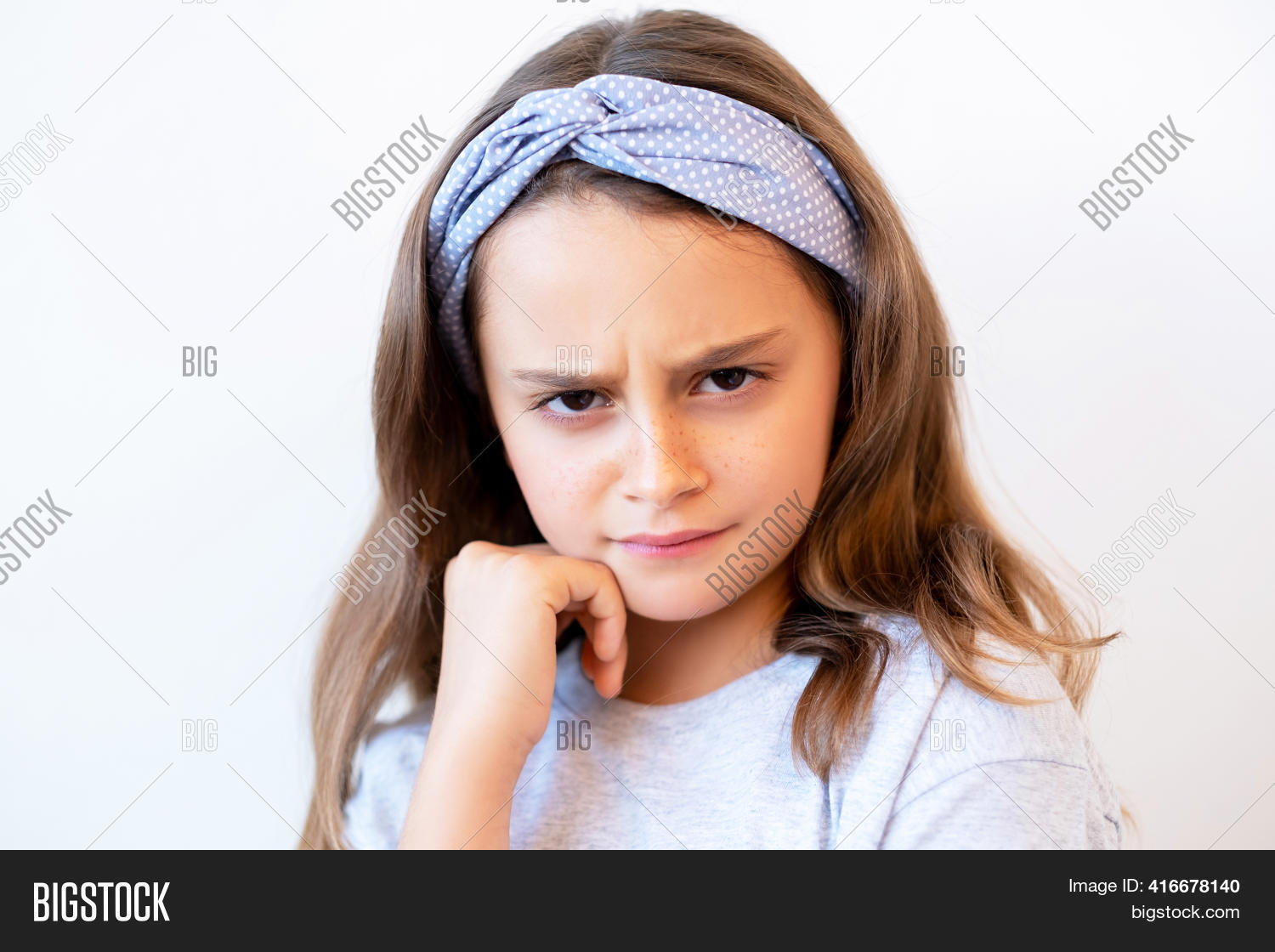 Offended Kid Portrait Image & Photo (Free Trial) | Bigstock