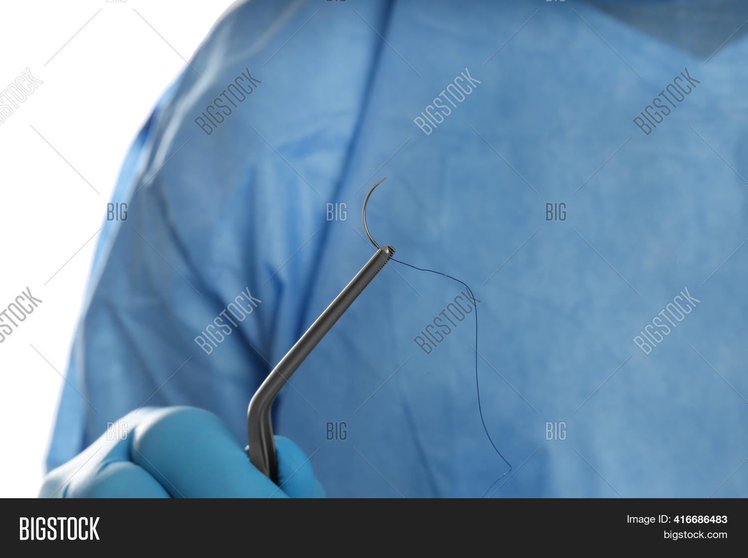 Doctor Holding Needle Image & Photo (Free Trial) | Bigstock