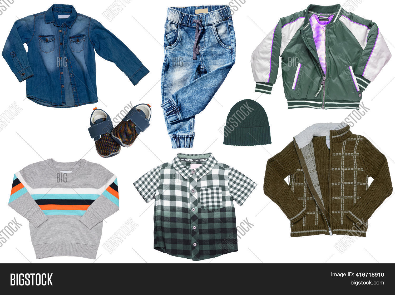 Collage Set Little Image & Photo (Free Trial) | Bigstock