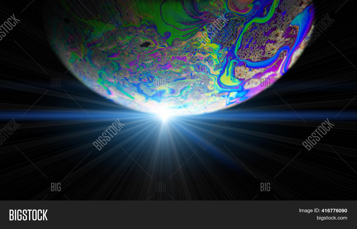 Planet Lights. Globe Image & Photo (Free Trial) | Bigstock