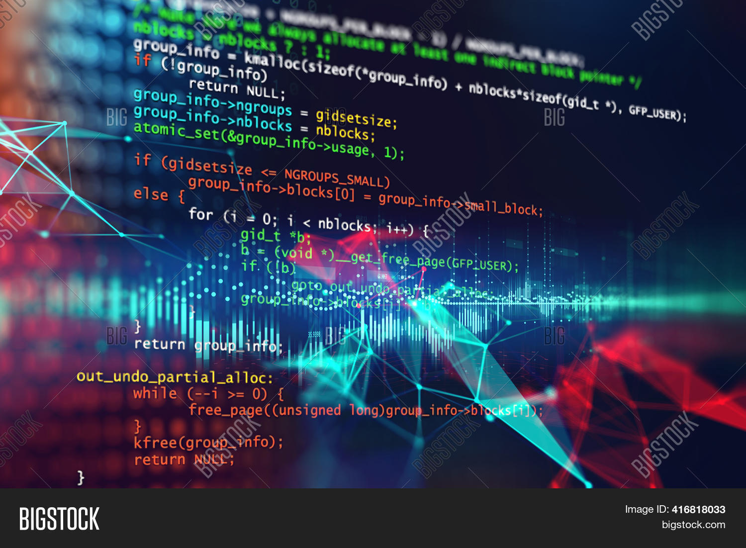 Programming Code Image & Photo (Free Trial) | Bigstock
