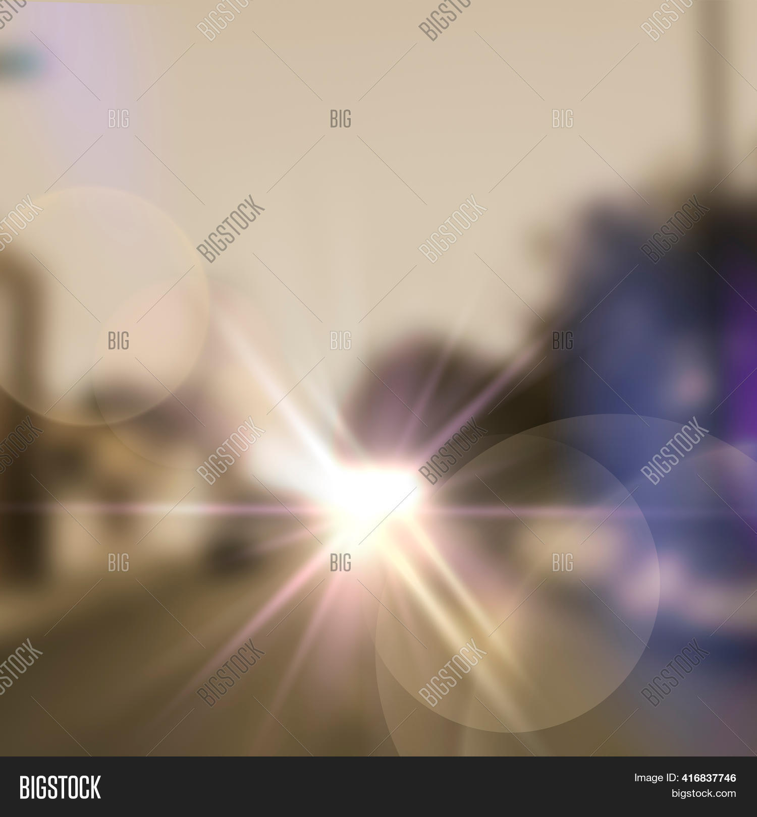 Lens Flare Ghost Image & Photo (Free Trial) | Bigstock