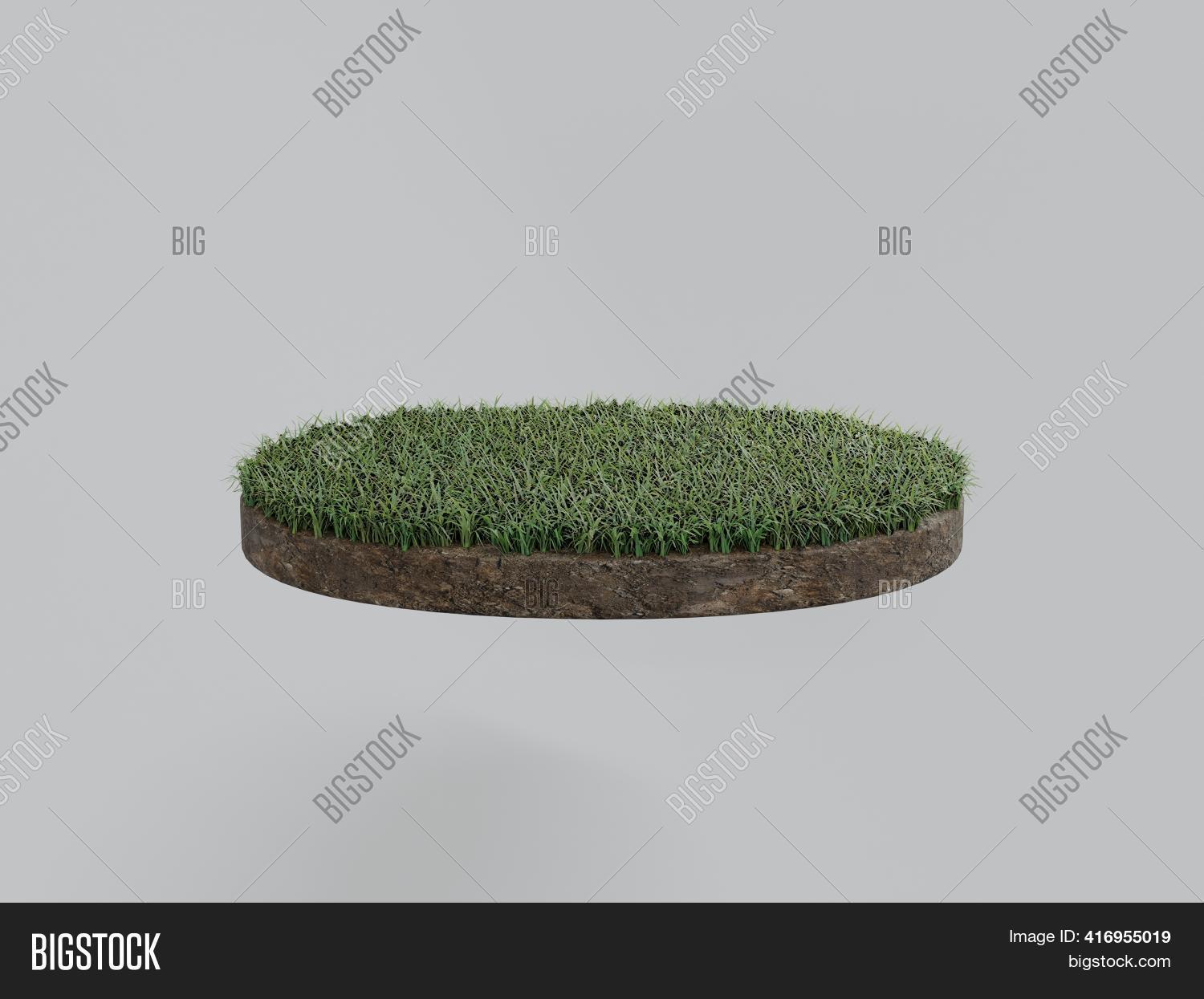 Isolated Round Soil Image & Photo (Free Trial) | Bigstock