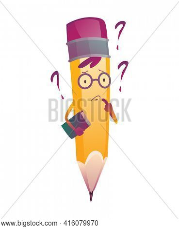 Pencil Cartoon. Cute Image & Photo (Free Trial) | Bigstock