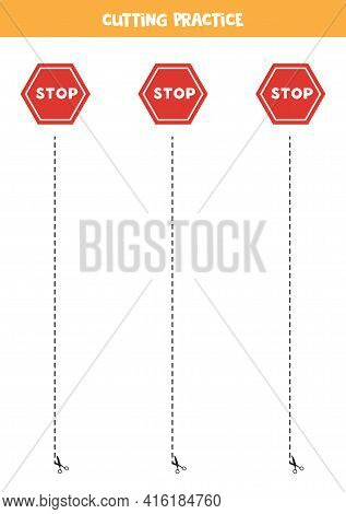 Cutting Practice Vector & Photo (Free Trial) | Bigstock