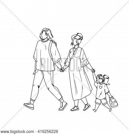 Japanese Family Vector & Photo (Free Trial) | Bigstock