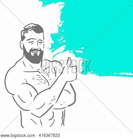 Fitness Man Torso. Vector & Photo (Free Trial) | Bigstock