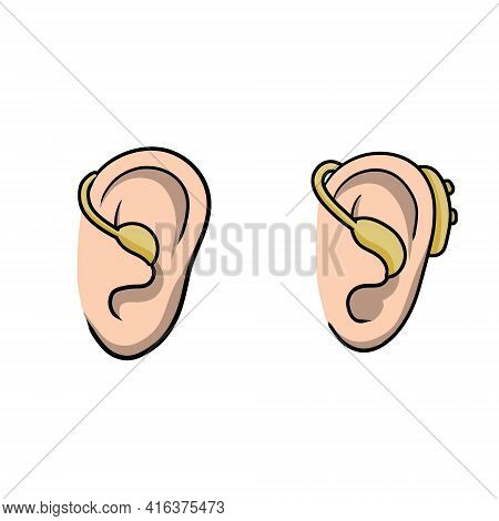 Hearing Aid. Vector & Photo (Free Trial) | Bigstock