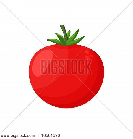 Red Tomato Clip Art Vector & Photo (Free Trial) | Bigstock