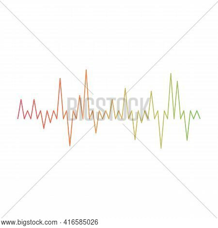 Sound Wave Vector Vector & Photo (Free Trial) | Bigstock