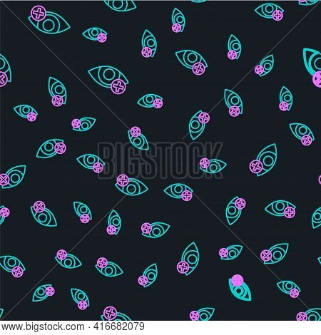 Line Red Eye Effect Vector & Photo (Free Trial) | Bigstock