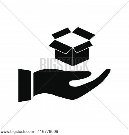 Box Hand Icon. Vector & Photo (Free Trial) | Bigstock