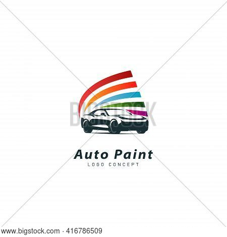 Auto Paint Logo Vector & Photo (Free Trial) | Bigstock