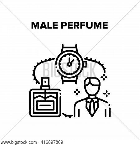 Male Perfume Vector Vector & Photo (Free Trial) | Bigstock
