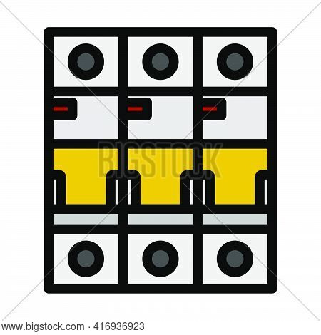Circuit Breaker Icon Vector & Photo (Free Trial) | Bigstock