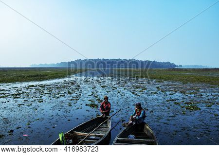 Two Fisherman Talking Image & Photo (Free Trial) | Bigstock