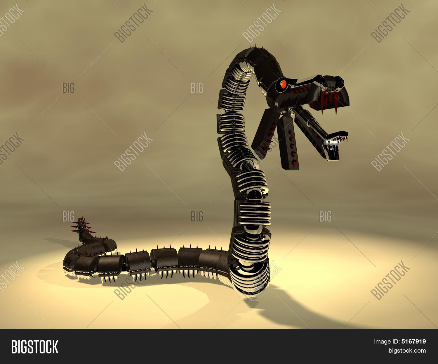 Mechanical Snake Image & Photo (Free Trial) | Bigstock
