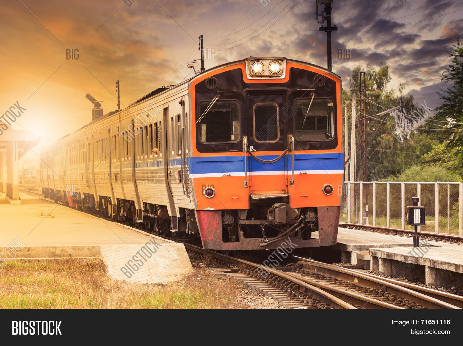 Diesel Engine Trains Image & Photo (Free Trial) | Bigstock