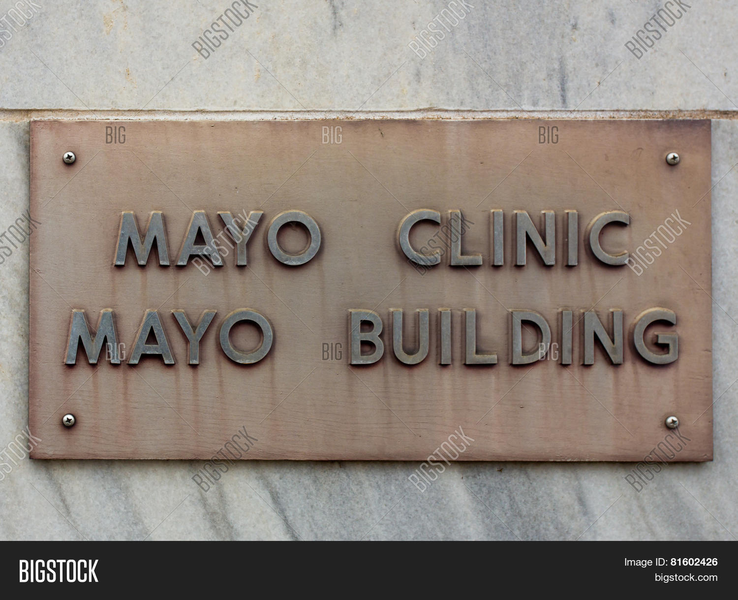 Mayo Clinic Entrance Image & Photo (Free Trial) | Bigstock