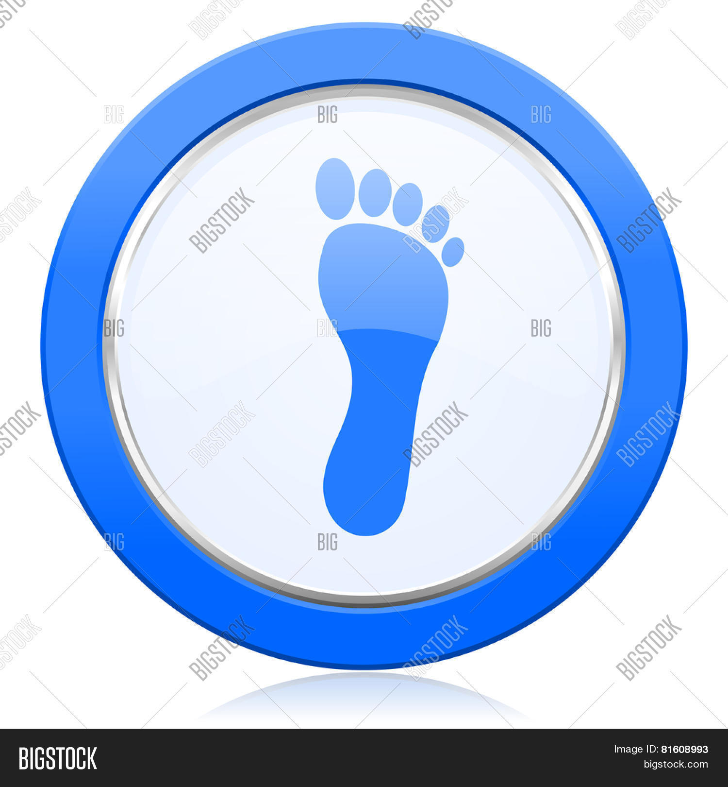 Foot Icon Image & Photo (Free Trial) | Bigstock