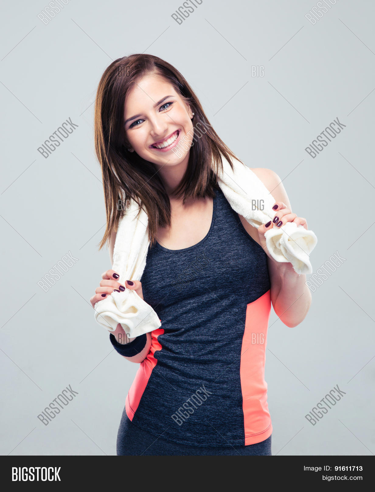 Portrait Happy Fitness Image & Photo (Free Trial) | Bigstock
