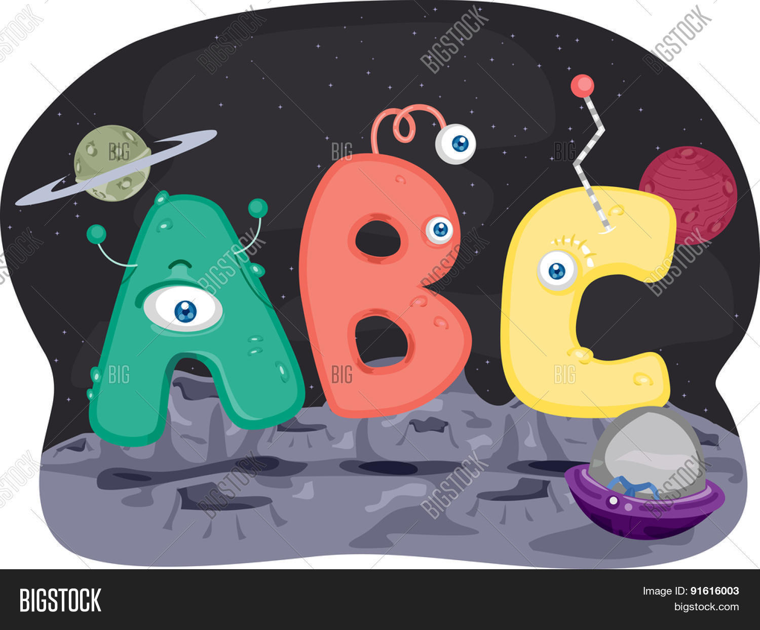 Illustration Aliens Vector & Photo (Free Trial) | Bigstock